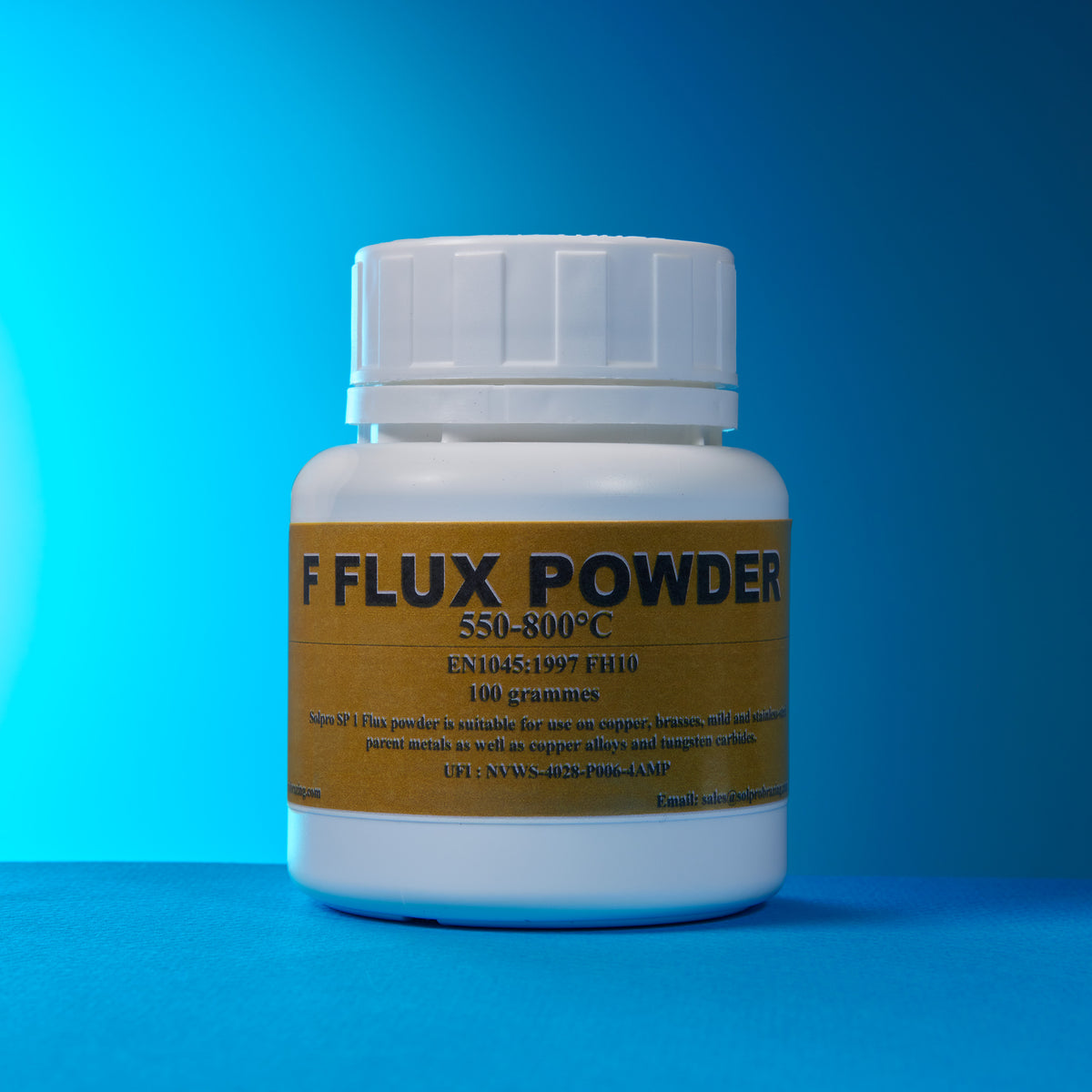 F Flux Powder 100g — SolPro Brazing Limited